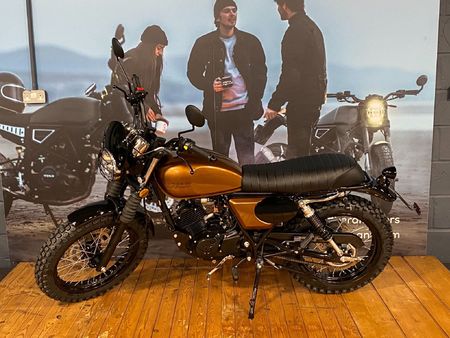 HERALD MOTOR bluroc-legend-125cc-scrambler-motorcycle-custom-mutt ...