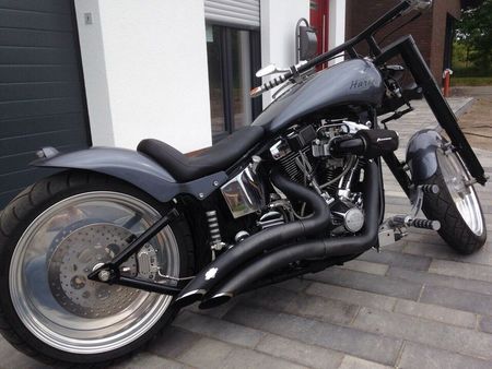 HARLEY DAVIDSON harley-fxst-softail-custom Used - the parking motorcycles