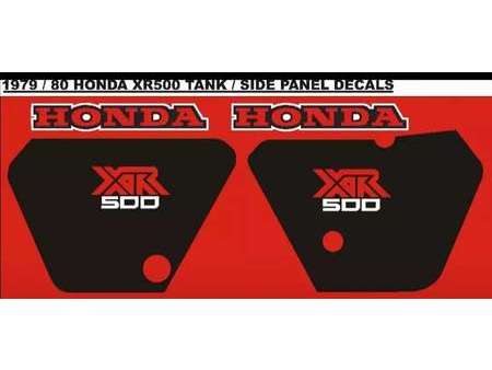 HONDA 1979-xr-500-decals-stickers-graphics-kit Used - the parking ...