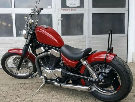 SUZUKI suzuki-vs-1400-intruder-umbau-oldschool-custom-bobber-chopper ...