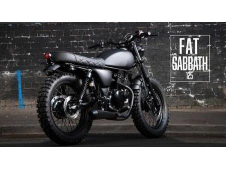 MUTT MOTORCYCLES mutt-fat-sabbath-125-learner-legal-low-mileage-1-owner ...