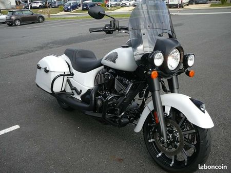 INDIAN indian-springfield-darkhorse-white-smoke-2020 occasion - Le Parking
