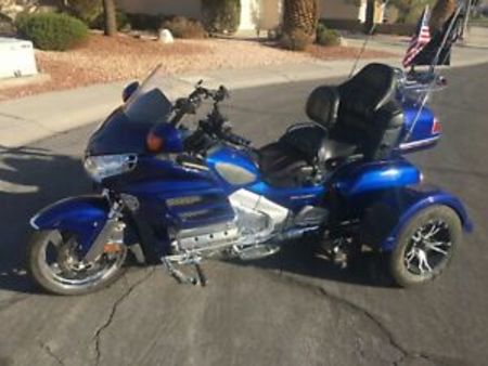 HONDA bic-trike-kit-with-custom-wheels-rider-back-rest-luggage-rack ...