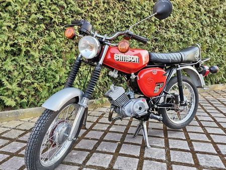 SIMSON simson-s51-b-4-gang-neuaufbau-mit-60km-h-papieren-in-silber ...