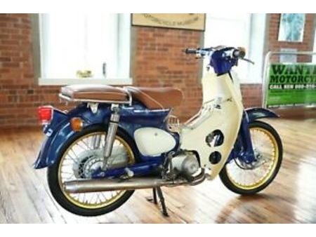 HONDA 1965-honda-c50-super-cub-gorgeous-stunning-cream-blue-classic ...