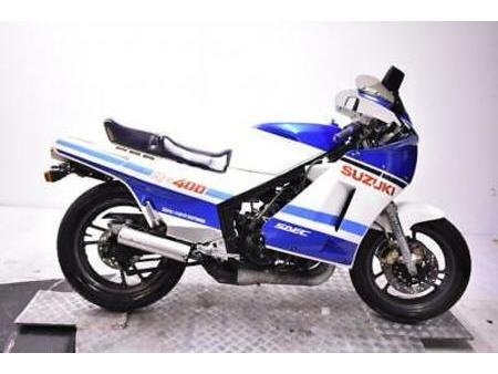 SUZUKI 1985-suzuki-rg400-gamma-unregistered-jap-import-rare-classic-restoration-project ...