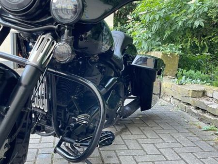 HARLEY DAVIDSON harley-davidson-fxst-softail-evo-custom-bagger-umbau ...