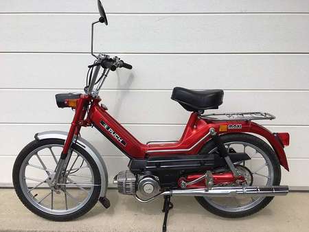 PUCH puch-maxi-s-nur-1096km-moped-mofa Used - the parking motorcycles