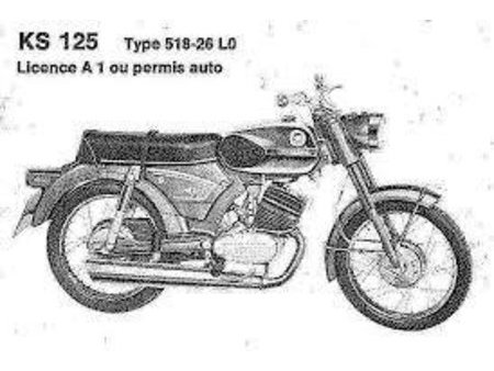 ZUNDAPP zundapp-ks-125-1970 occasion - Le Parking