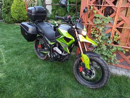 BARTON MOTORS barton-hyper-tekken-125-jak-nowy-kufry-maly-przebieg ...