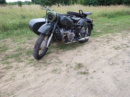 DNEPR k-750-z-wozkiem-bocznym-ural-dniepr-jawa-m72-dkw Gebrauchtmotorrad