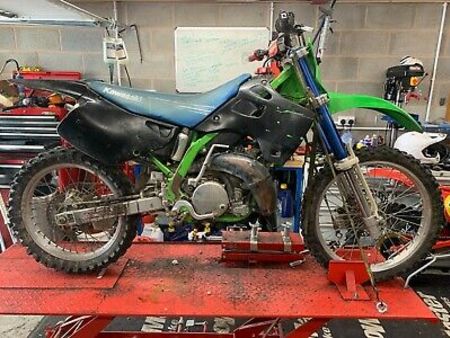 KAWASAKI 1992-kawasaki-kx250-motocross-super-evo-race-bike-project-barn ...