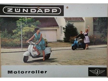 ZUNDAPP zundapp-prospekt-ca-60-er-jahre-r50-rs50 tweedehands - De Parking