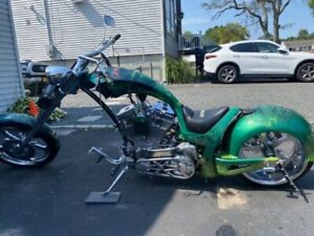 FANTIC MOTOR 2007-custom-one-off-gator-theme-chopper-motorcycle ...