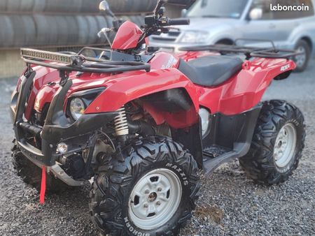 SYM quad-4x4-sym-600-cm3-homologue-route-2-places tweedehands - De Parking