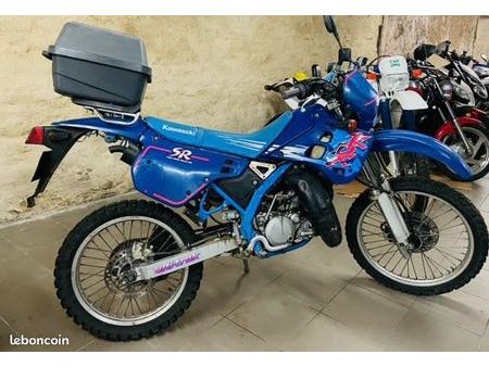 KAWASAKI kawasaki-kdx-125-bleu de segunda mano el Parking