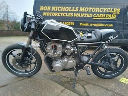 SUZUKI suzuki-gs-650-classic-cafe-racer-motorcycle-1982-model-moted-and ...