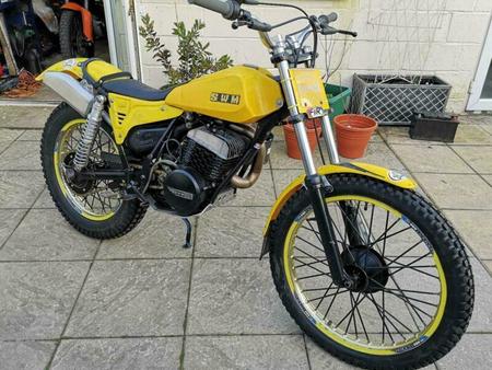 SWM swm-tl320-1981-classic-twin-shock-trials-250cc-many-professional ...