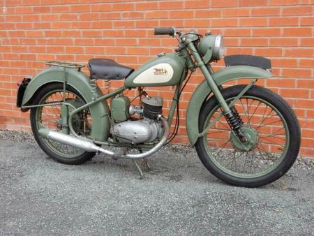 BSA BSA BANTAM D1 1950 125CC RIGID FRAME MODEL RARE LOVELY RUNNER ...
