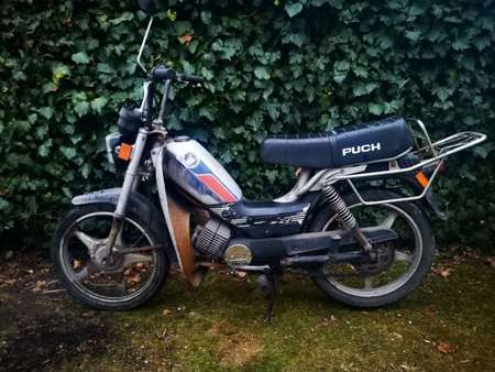 PUCH puch-maxi-x50-4-gang-fussschaltung-moped-mofa tweedehands - De Parking