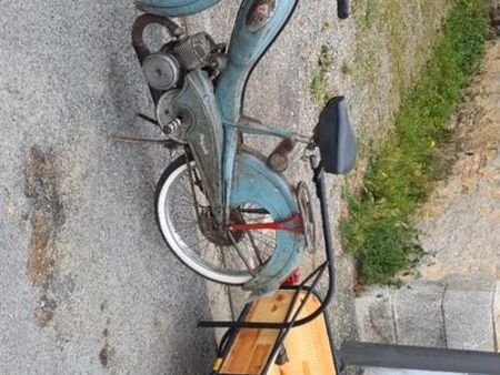 MBK mobylette-motobecane-av79-et-sa-remorque Occasione - Il Parking Moto
