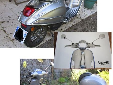 PIAGGIO scooter-electrique-vespa-elettrica-45-sans-permis occasion - Le ...