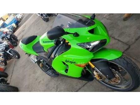 KAWASAKI 2005-05-kawasaki-zx636-c1h-ninja-zx6r-green-zxr-600-sports-new ...