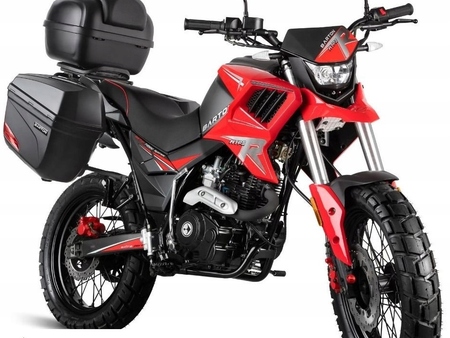 BARTON MOTORS MOTOCYKL BARTON HYPER 125 Z KUFRAMI ENDURO Gebrauchtmotorrad