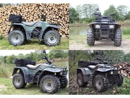 KAWASAKI QUAD KAWASAKI KLF 400 4X4 CHLODZONY CIECZA POLAUTOMAT HAK 4WD ...