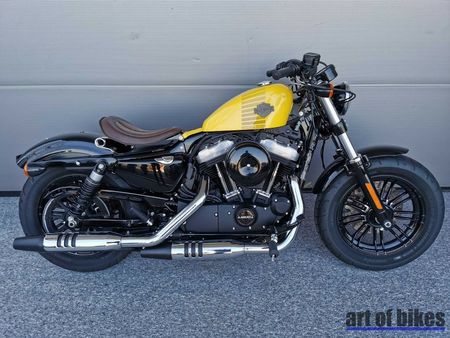 Harley Davidson 48 Yellow