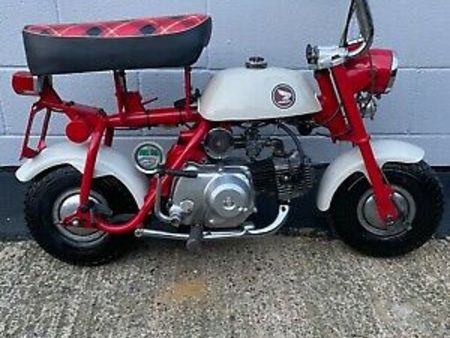 HONDA honda-z50m-1968-rare-collectors-monkey-bike-road-registered ...