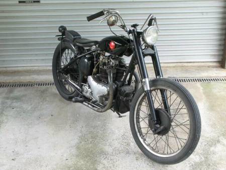 BSA 1948-bsa-a7-long-stroke-500cc-bobber-chopper-stocker Used - the ...