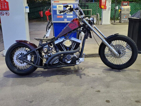 FANTIC MOTOR older-style-custom-chopper Used - the parking motorcycles