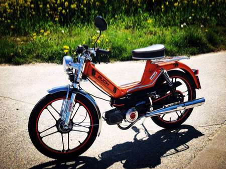PUCH puch-maxi-s-restaure Used - the parking motorcycles