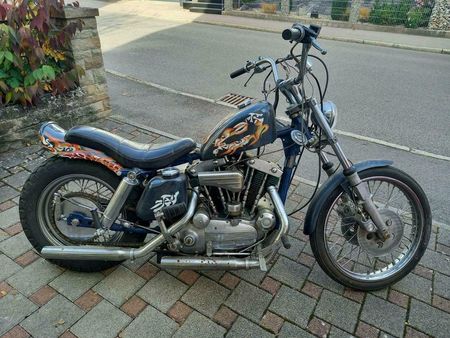 HARLEY DAVIDSON harley-davidson-bj-1970-tausch-evo-sportster-bus ...