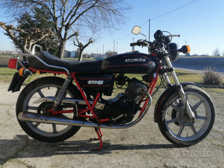 MOTO MORINI moto-morini-125-h-von-1976-und-aspes-navaho-cross1970 ...