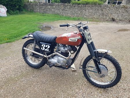TRIUMPH 1966 TRIUMPH TROPHY TR6 DESERT RACER SPEC A VENDRE ...