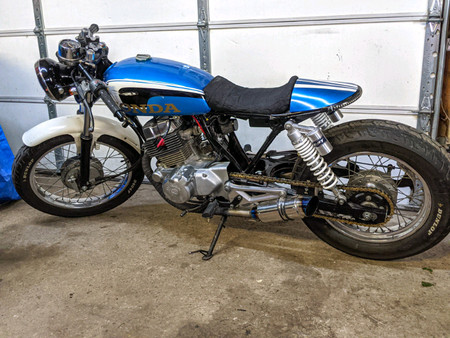 HONDA honda-cb250-cafe-racer Used - the parking motorcycles