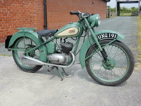 BSA bsa-bantam-d1-1950-125cc-rigid-frame-model-rare-lovely-runner Used ...