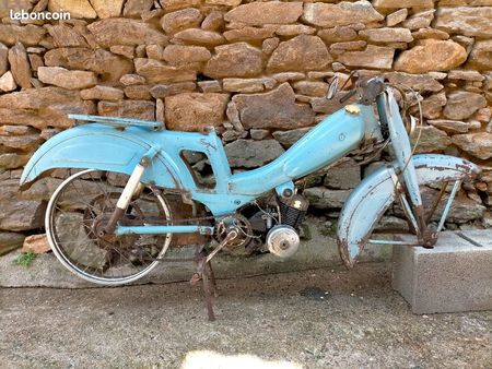 MBK mobylette-motobecane-av88-bleu occasion - Le Parking
