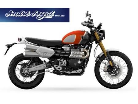 TRIUMPH 2022-triumph-scrambler-1200-xe-gold-line-edition occasion - Le ...