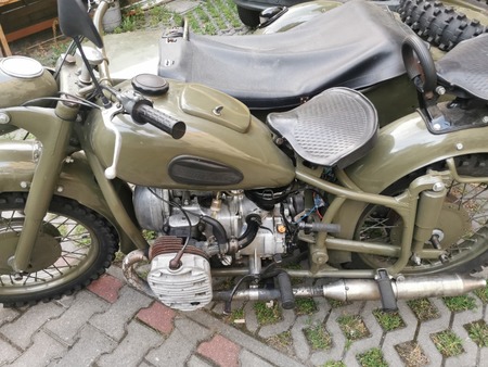 DNEPR MOTOCYKL K-750 M, DNIEPR ROK BUDOWY 1964 tweedehands - De Parking