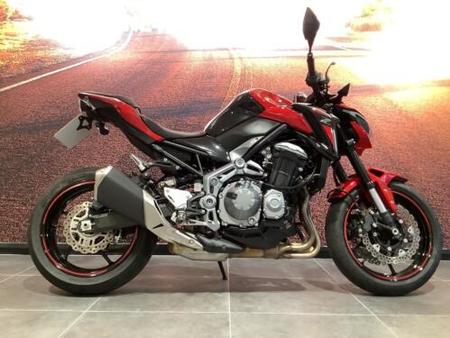 KAWASAKI 2019-kawasaki-z900-a2-compliant-petrol-red-manual ...