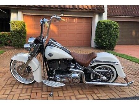 HARLEY DAVIDSON fully-custom-cholo-style-show-bike-soft-tail-deluxe ...