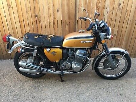 HONDA 1972-honda-cb750-k2-750-four-all-original-barn-find-hm300-exhaust-over-80-photos Used ...