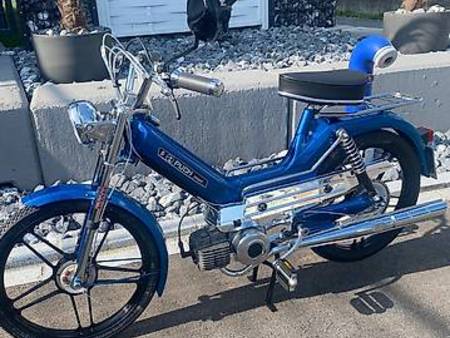 PUCH puch-maxi-s-red-bull-blau-neu-aufgebaut Used - the parking motorcycles