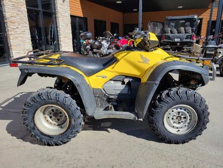 HONDA vtt-honda-usage-trx500fe-foreman-es-2005-avec-pelle-a-neige-kit ...