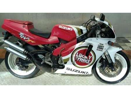 SUZUKI suzuki-rgv-250-lucky-strike-telaio-nero-originale-bianco ...