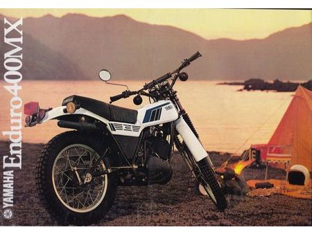 YAMAHA yamaha-dt400-mx-2-takt-bolide-von-1980-aus-1-hand-top-zustand occasion - Le Parking