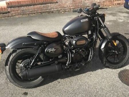 HYOSUNG hyosung-gv125-s-aquila-125cc-v-twin-bobber-2021-mutt-cbt Used - the parking motorcycles